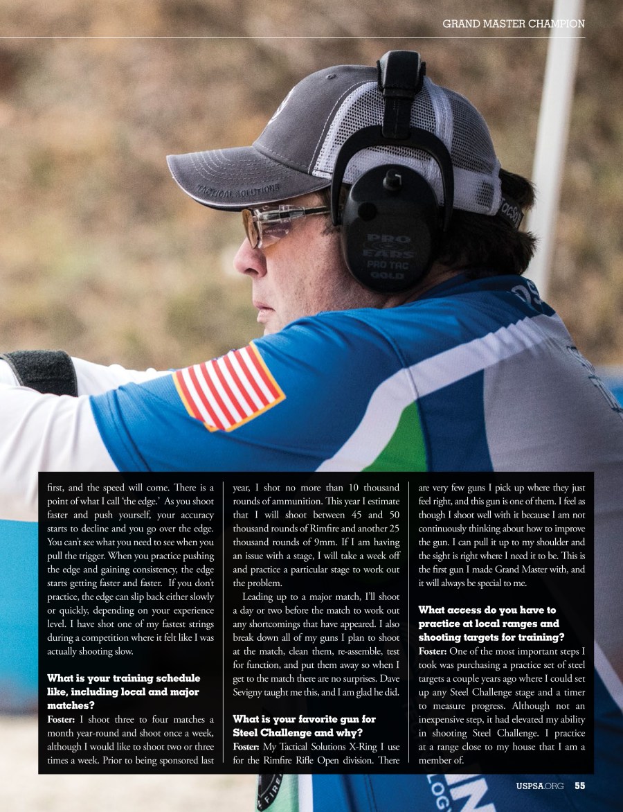 Steve Foster – Competitive Shooter